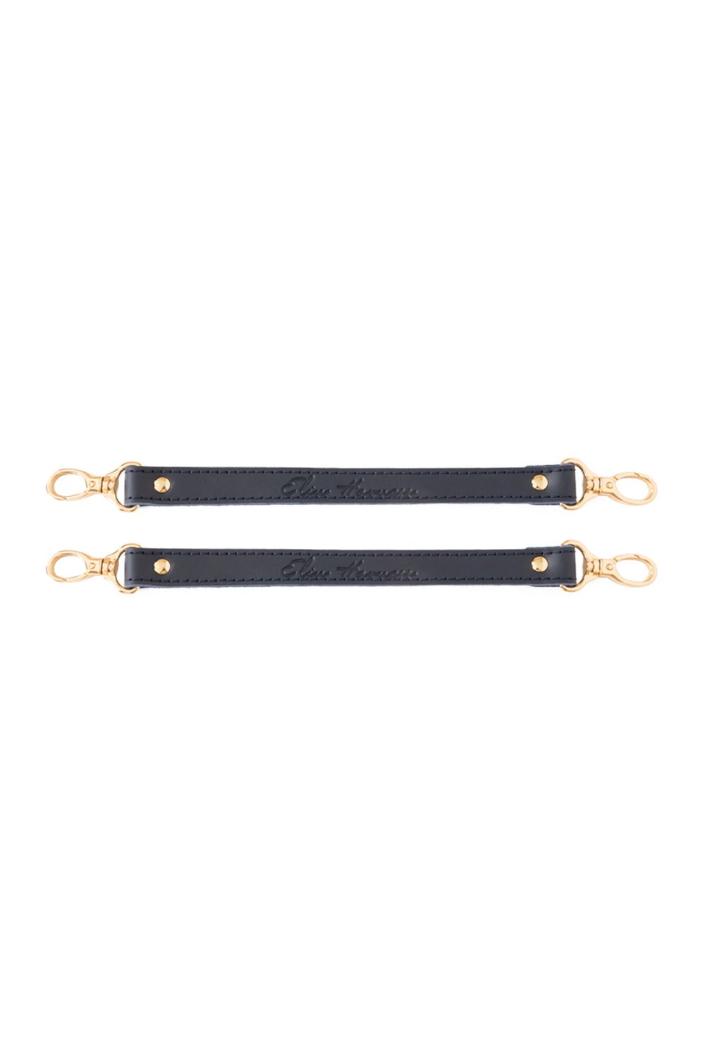 2-Way Extended Leather Connector. Set of 2 Straps for Fixation