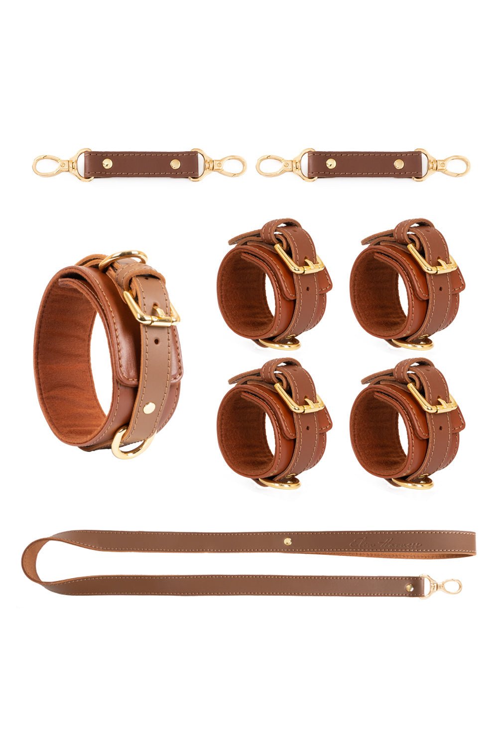 3 in 1 Leather Harness Bondage Set. 10 colors